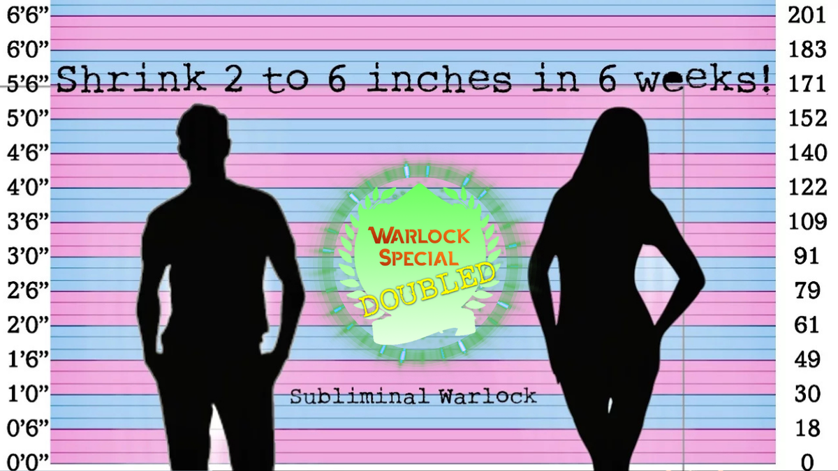BECOME SHORTER IN HEIGHT! SHRINK 2 TO 6 INCHES IN 6 WEEKS! | Original ...